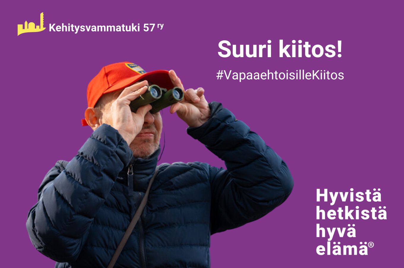 Vuoden vapaaehtoinen 2024 on Ahti Laurén - Kehitysvammatuki 57